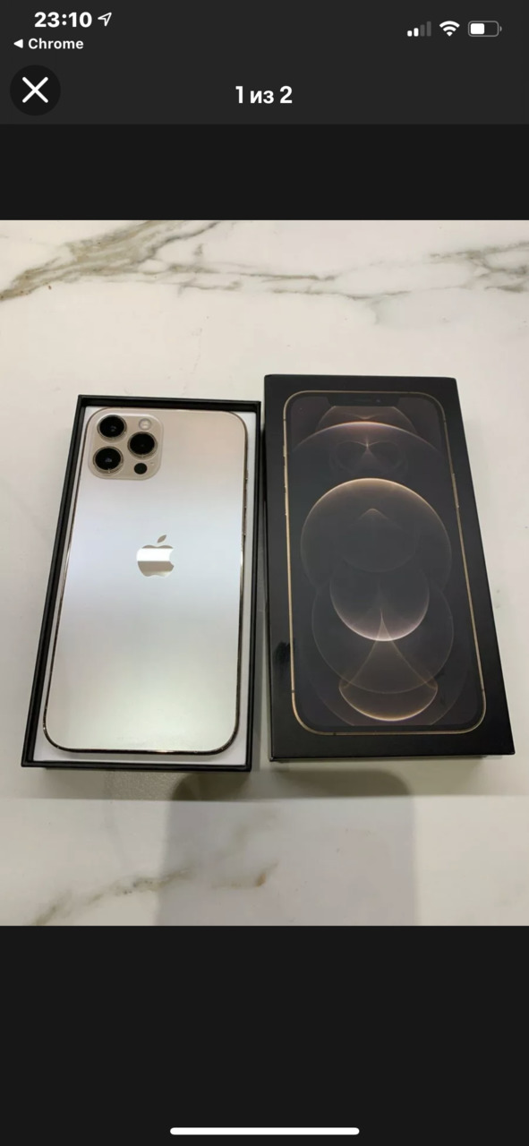 iPhone 12 ProMax 128gb gold