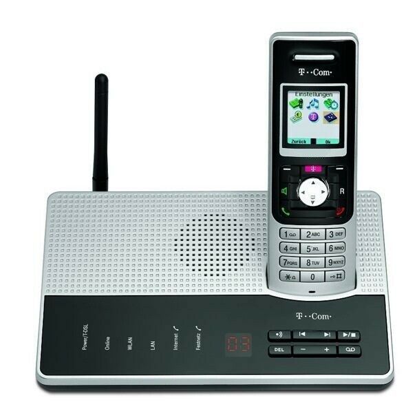 VoIP Telefon Router WiFi DECT SIP ADSL Call-Center Reception Dispatcher ...
