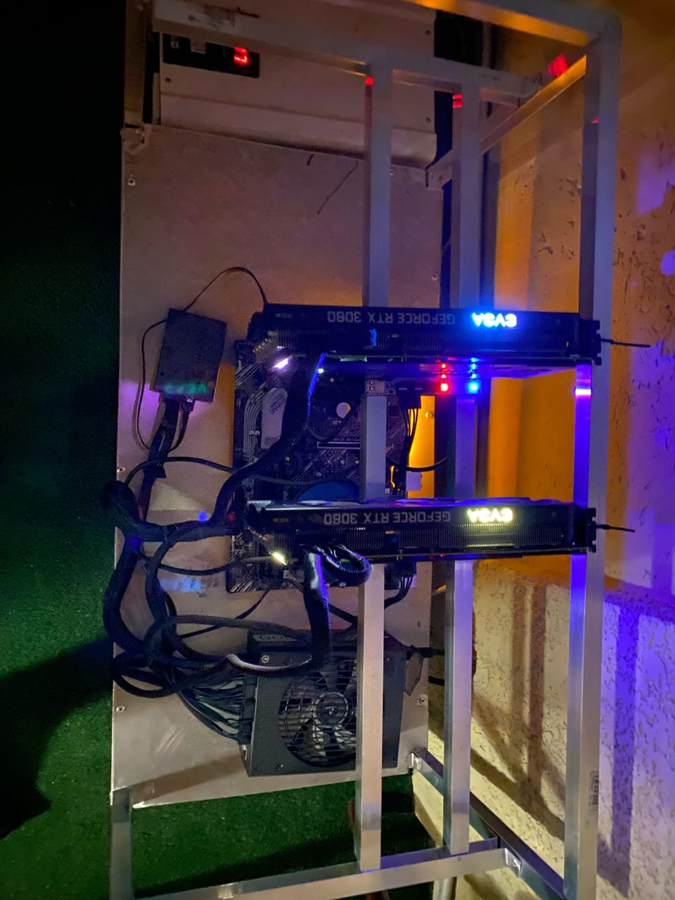 Готовый RIG с 2 RTX 3080 Rev.1