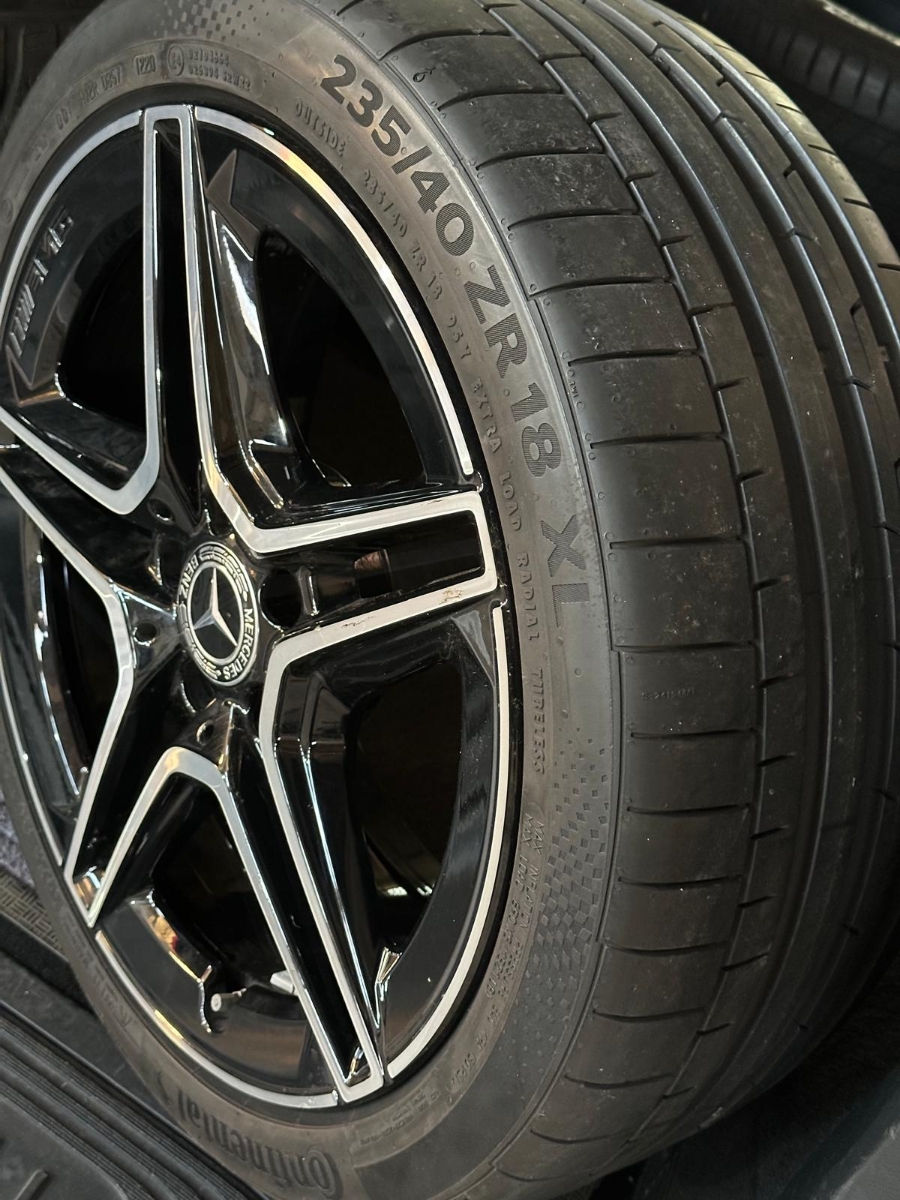 R18 Mercedes Jante cu Anvelope AMG ,E:C:A:GLA;GLB; V:-)