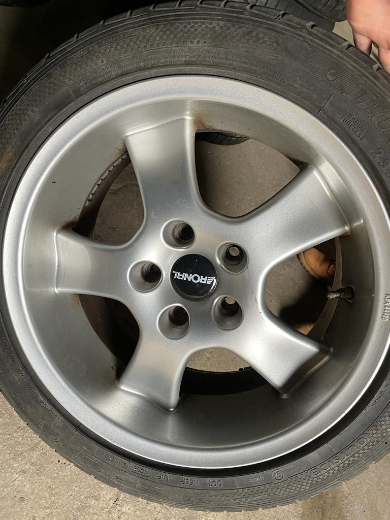 4 jante cu anvelope R17 5x120