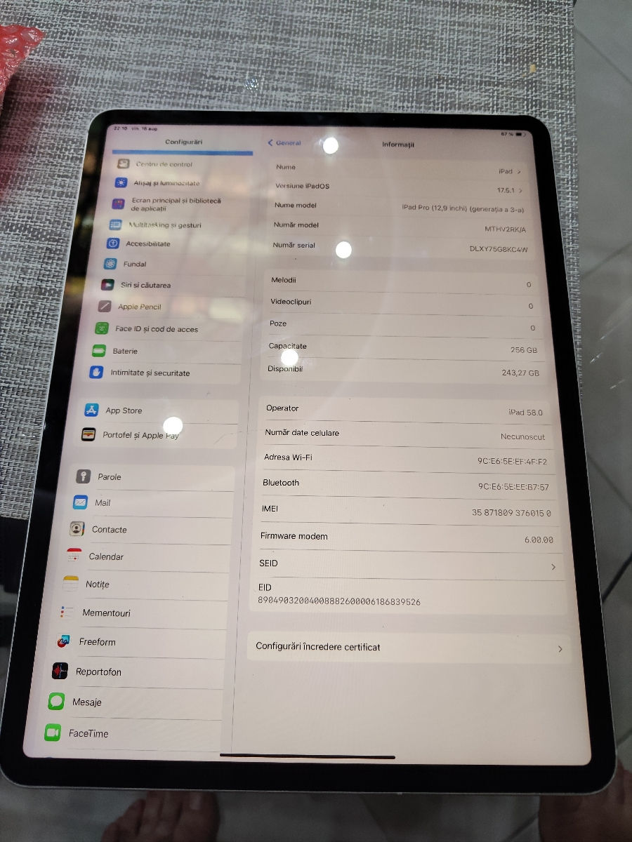 iPad Pro 12.9 256 GB