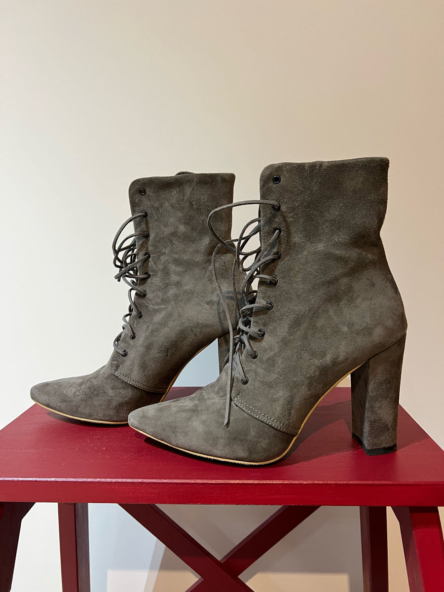 Botine piele intoarsa / 35