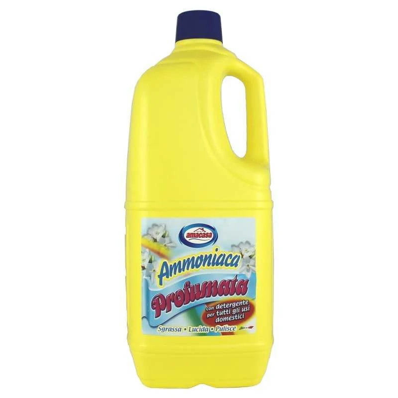 Amacasa ammoniaca profumata solutie de amoniac pentru gospodarie, 2000 ml.