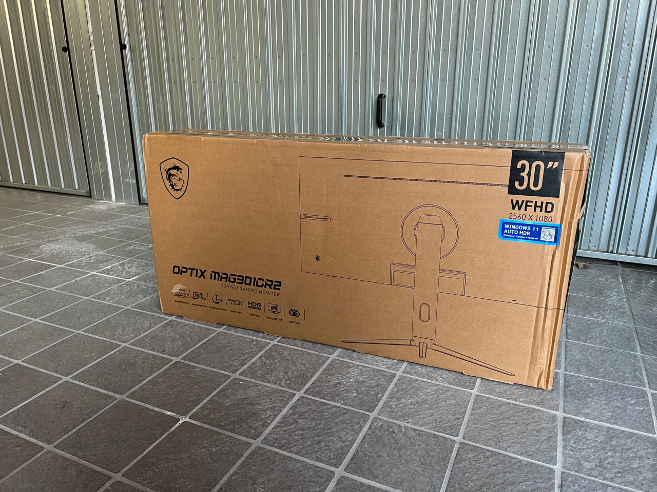 MSI Optix MAG301CR2 Monitor Gaming Curvo 30", Display