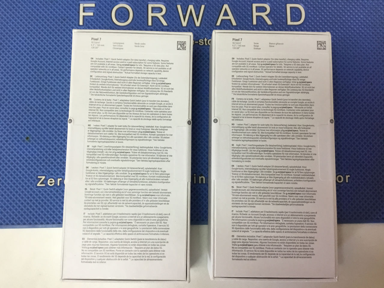 Google Pixel 7 Pro 128GB цвет White ,Black - 719 euro цвет Hazel - 759 ...