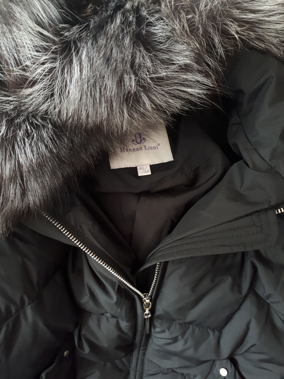 Scurta cu blana Naturala,sintipon stare 10/10 mar.46/48