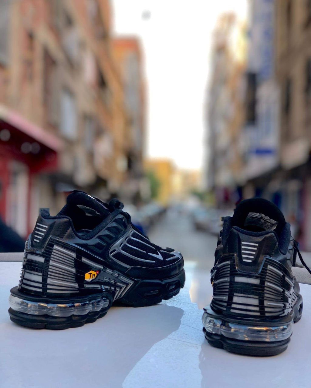 Nike tn black silver 3 plus
