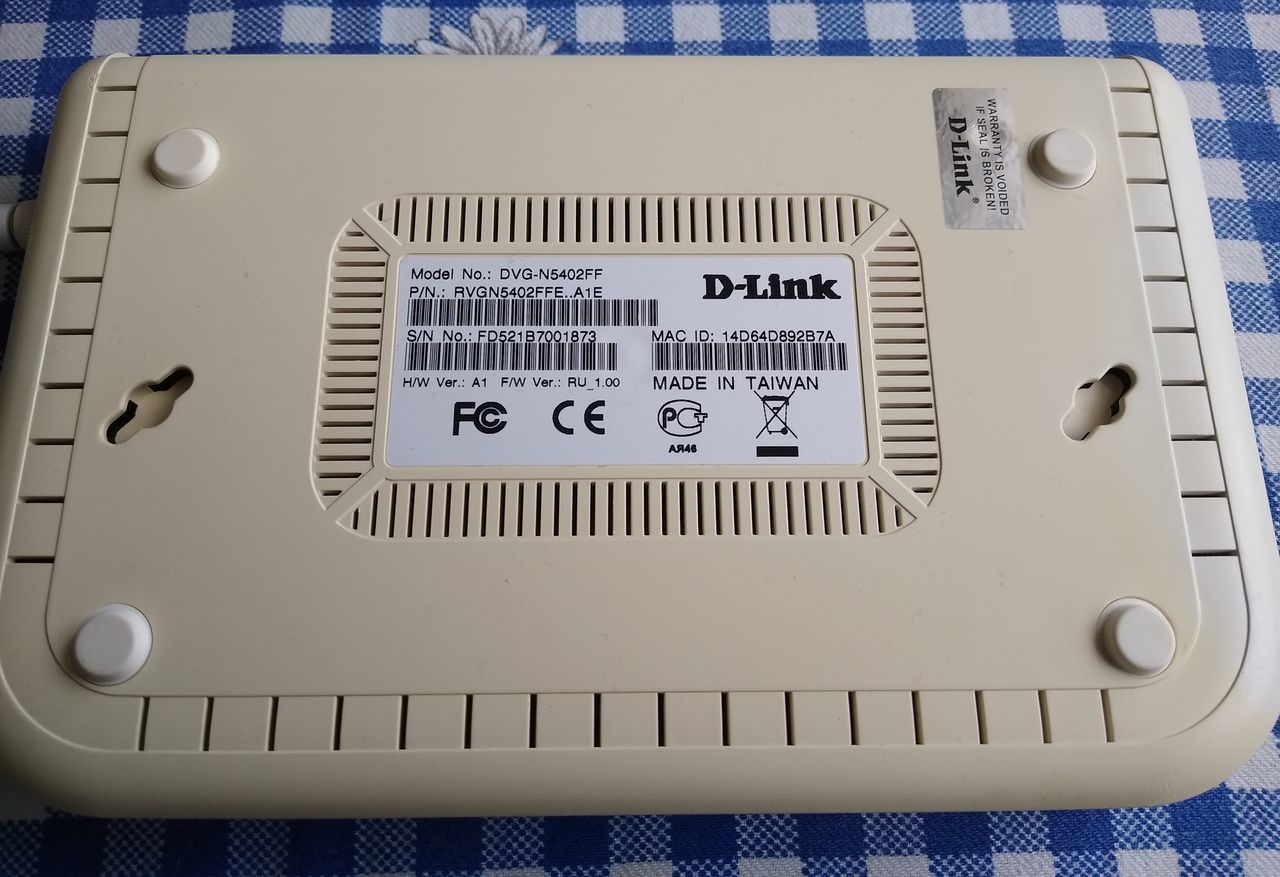 Wi-Fi Router D Link Fibra Optica