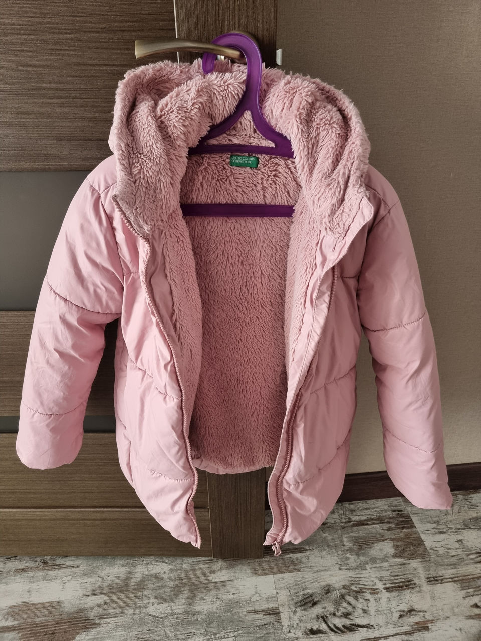 Scurta de iarna Beneton copil 7-9 ani