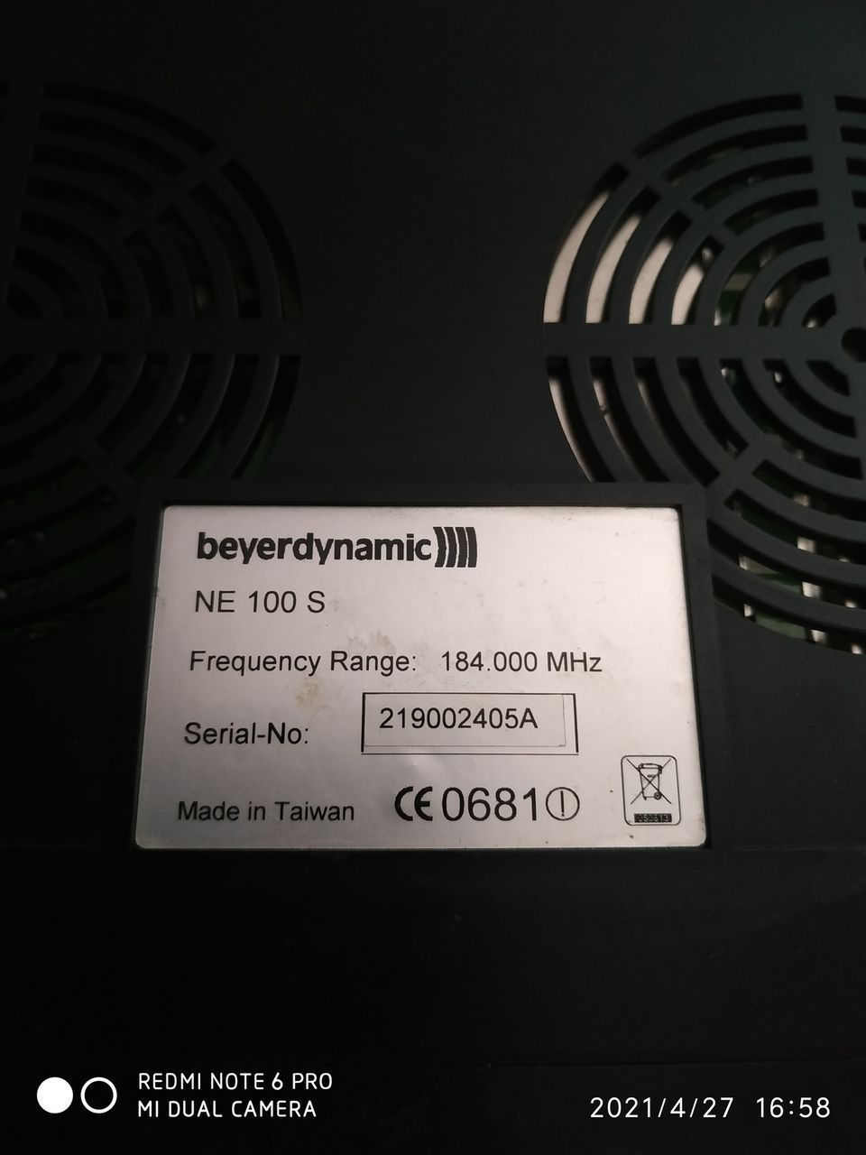 Beyerdynamic Opus NE 100 S