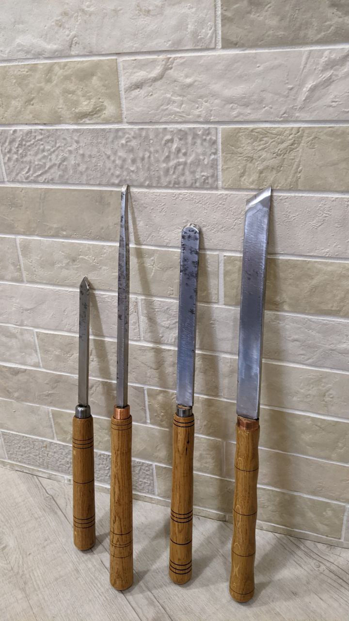 Set de scule de strunjire a lemnului