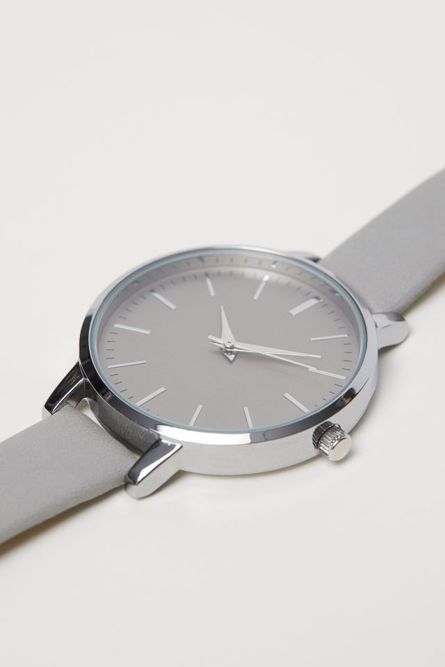 Ceas H&M curea ingusta Ceas analog HM Noi!