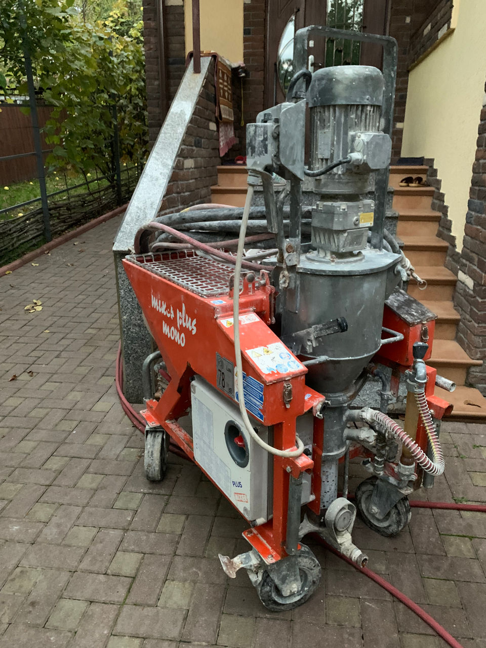 Pompa de tencuit 220v штукатурная станция