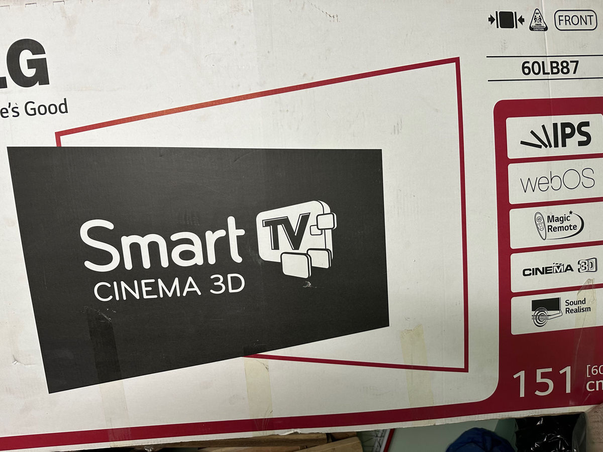 LG 3D WebOS Sart TV FHD LED 1920x1080 DVB-T2/C/S2,Wi-Fi,LAN Soundbar ...