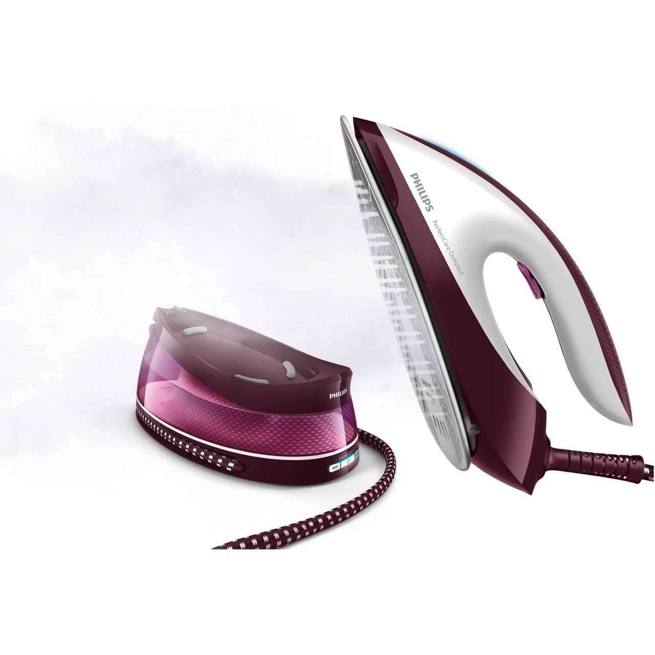 Statie de calcat philips perfectcare compact gc7842/40, 2400w, 400g/min ...