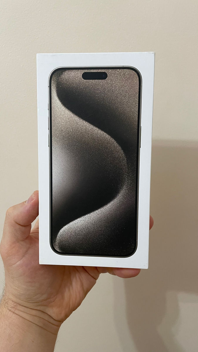 Iphone 15 Pro Max Natural Titan 512gb Pret Mic!