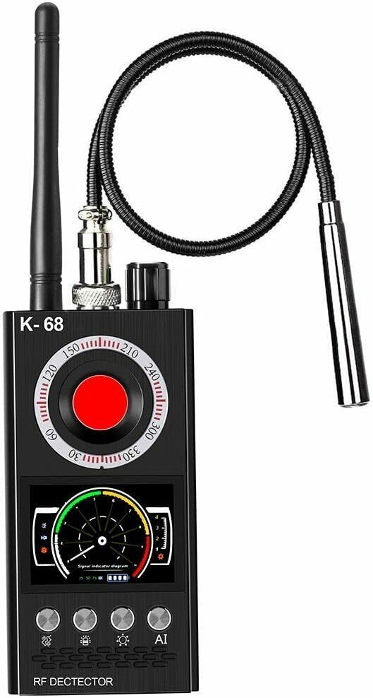 K-68 Anti Spy Detector, RF Detector, Wireless Bug Hidden Camera Detector
