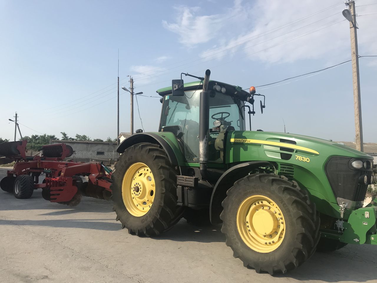Vind tractor John Deer 7830
