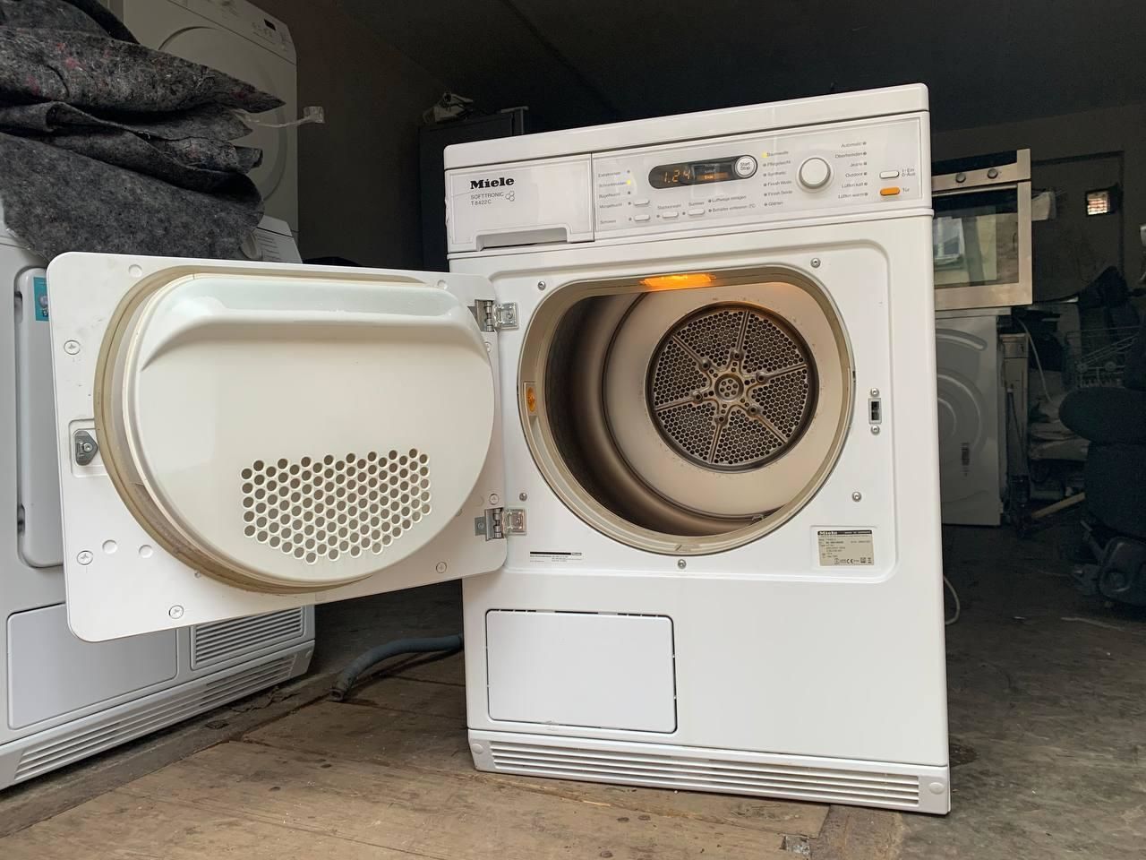 Сушильная машина Miele на 6 кг высушит вещи за 90 минут