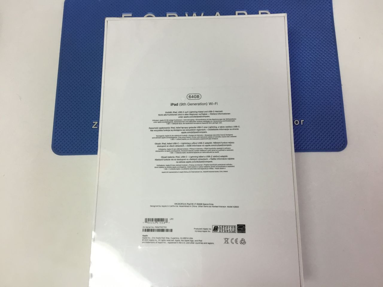 iPad 9th Generation model A2602 2021 64Gb Wi-Fi цвет Space Grey новый ...