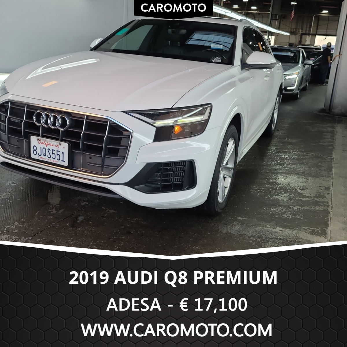 Audi Q8 an. 2019 cu rulaj 153799 km, Benzină, 26490