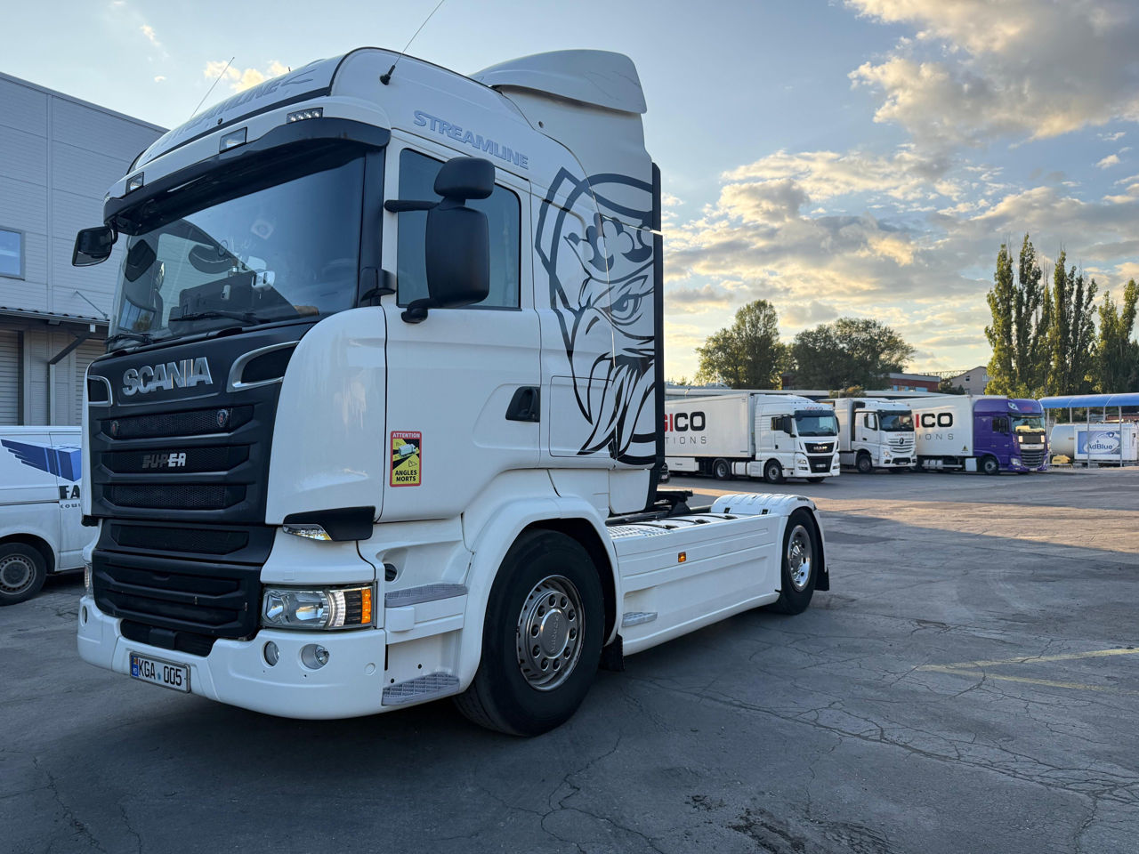 Scania R450 2015 г. с пробегом 745000 км, Дизель, 28000