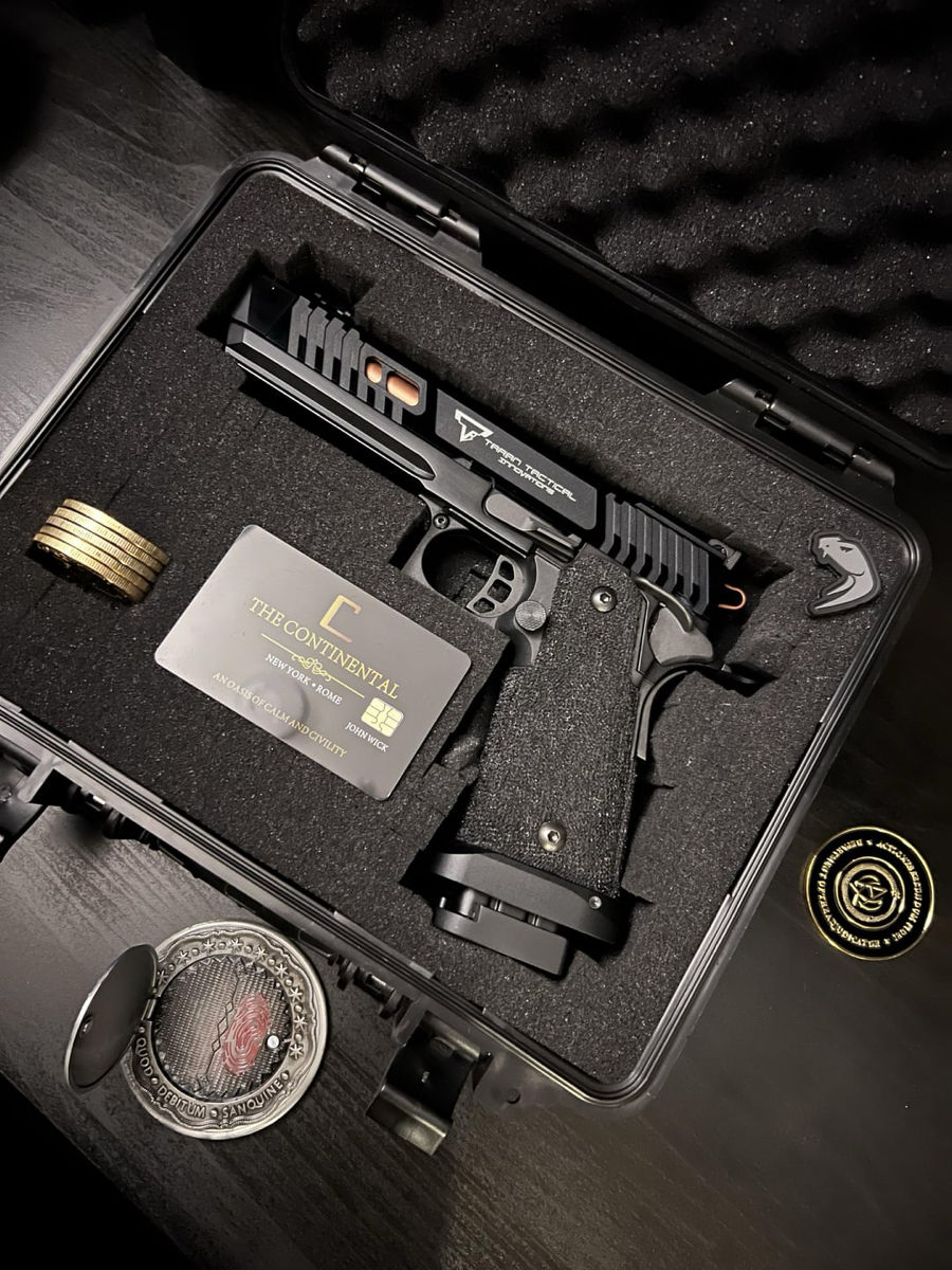 Pistol airsoft asg pit viper nou!