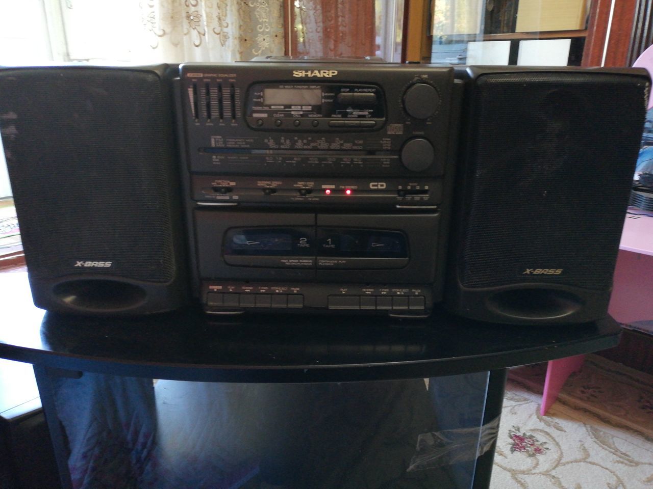 Музыкальный центр.Стерео система.MP3.USB.AUX.Tuner.CD.