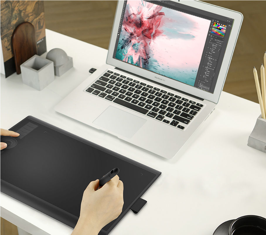 Большой графический планшет Gaomon M10K 10x6.25 inch 8192 levels of ...