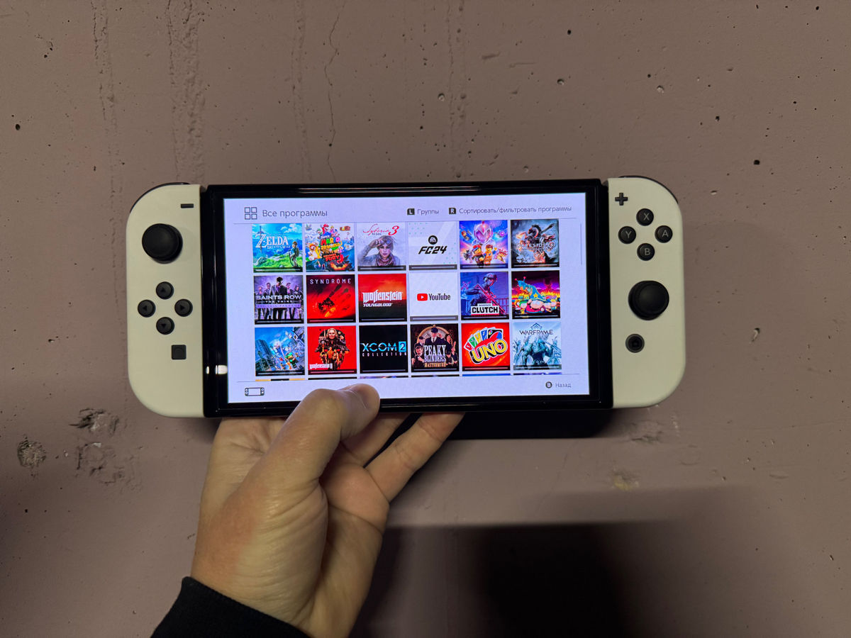 Nintendo Switch Oled - 4950 lei + Jocuri