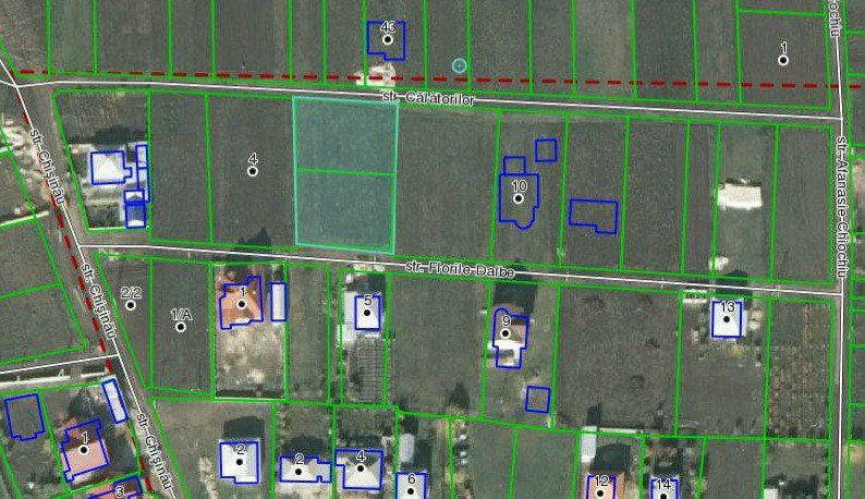 Teren pentru constructii! 7,5 ari! Bacioi!