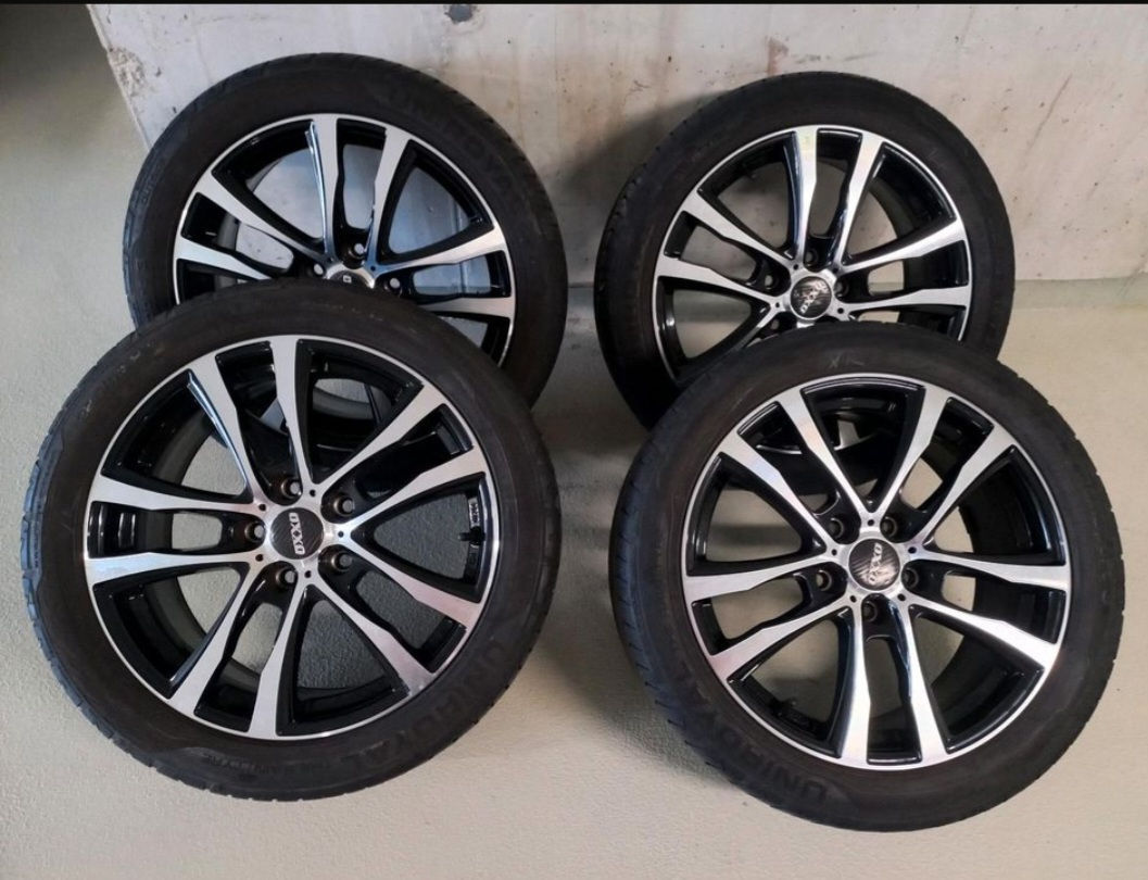 Jante 5x114.3 cu anvelope 225/45 R17