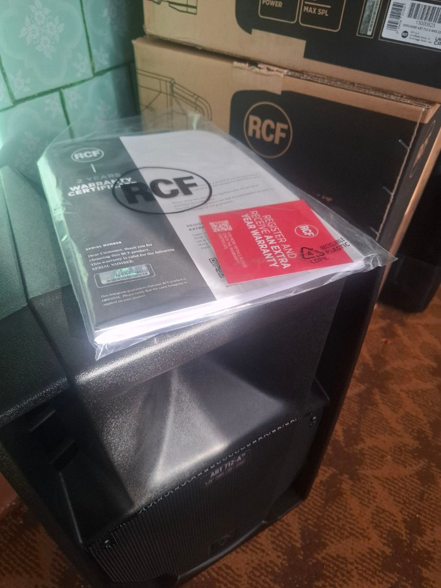 Vind Boxe Rcf 712 a Noi