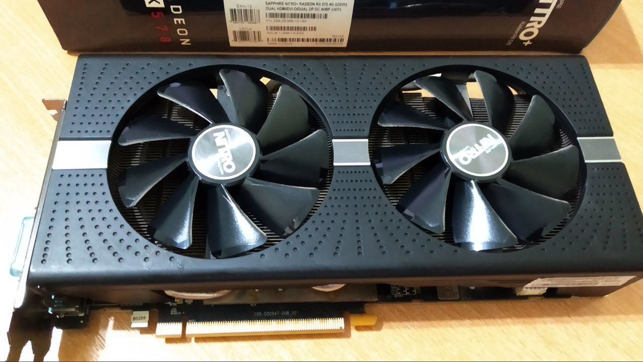 Rx 570 4gb sapphire nitro+