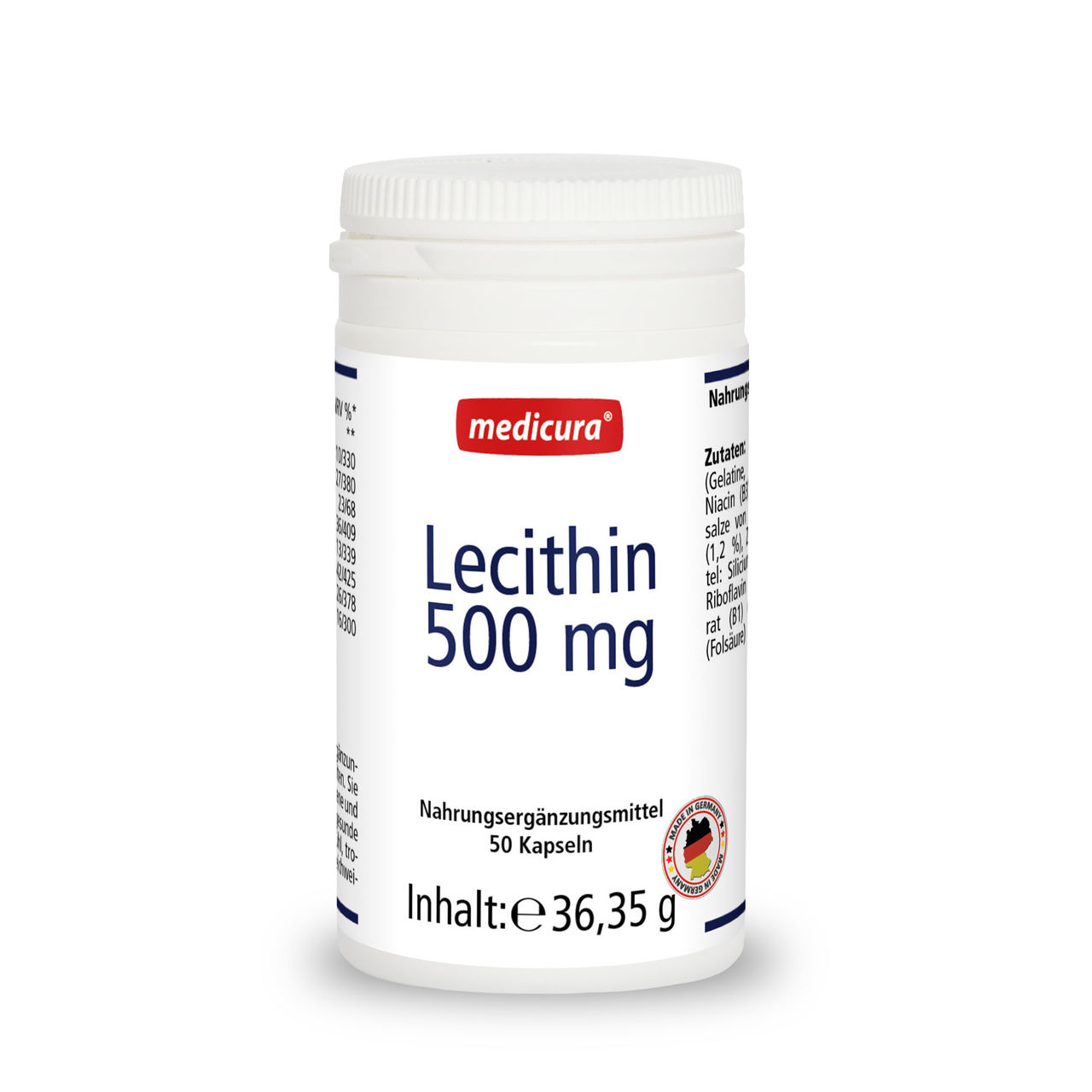 Lecitina 500 mg Germania Лецитин 500 мг Германия
