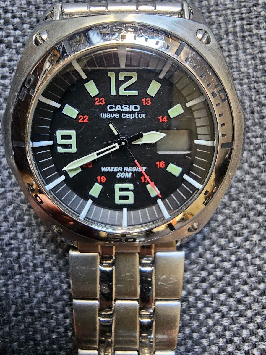 Casio, Certina, Omega, Titan