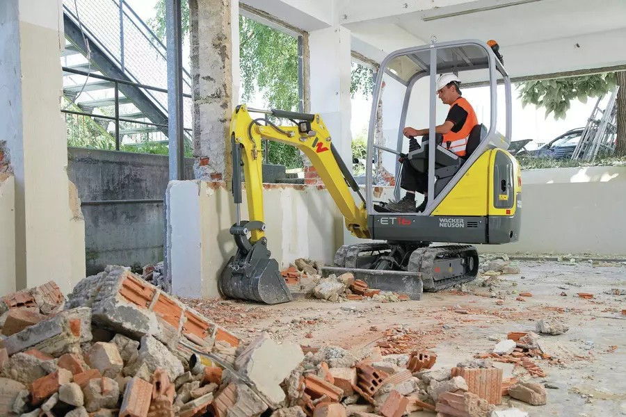 Mini-excavator pe șenile Wacker Neuson ET16 Nou (Dealer/Garanție)