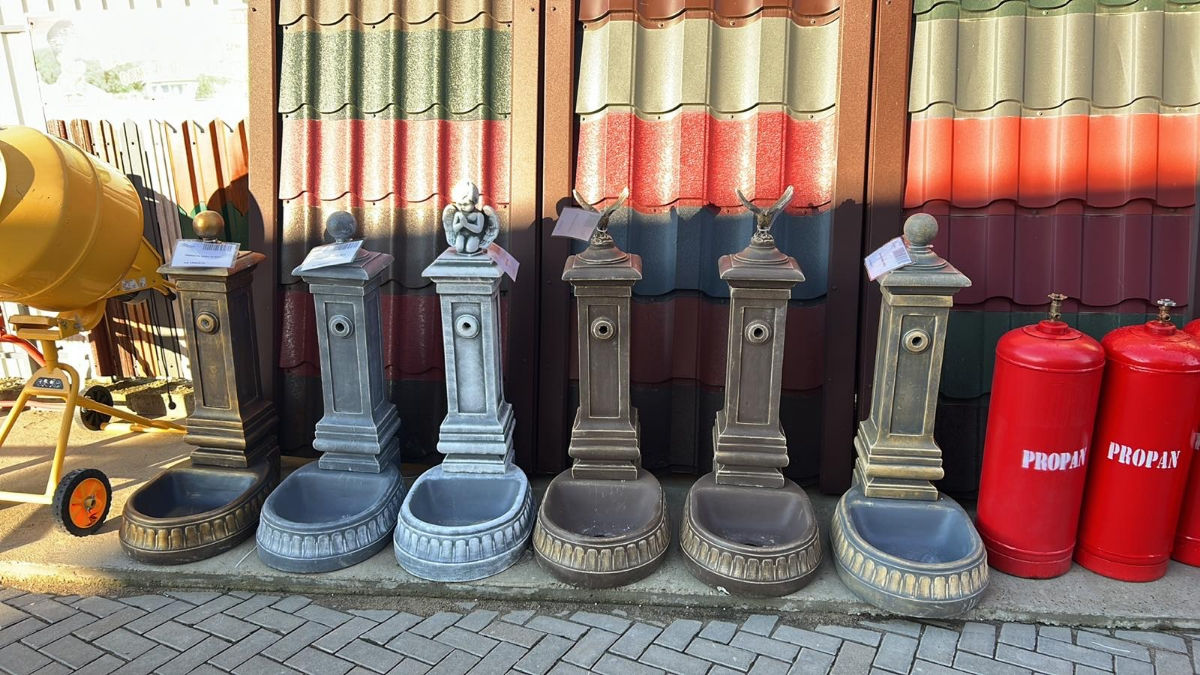 Cismea din beton alb