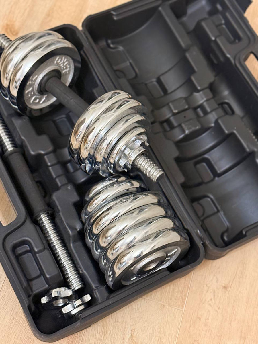 Gantere 30Kg York Fitness Chrome set