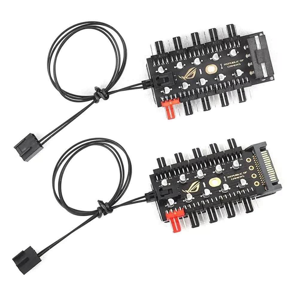 HUB pwm, RGB/ARGB, 3pin/4pin