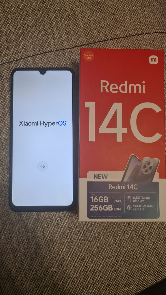 Xiaomi Redmi 14C 16Gb Ram 256Gb Memorie