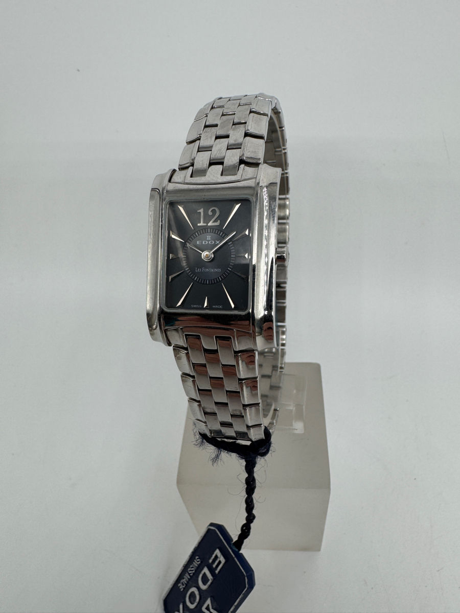 Ceas Edox Les Bemonts Ultra Slim Rectangular , Швейцарские наручные ...