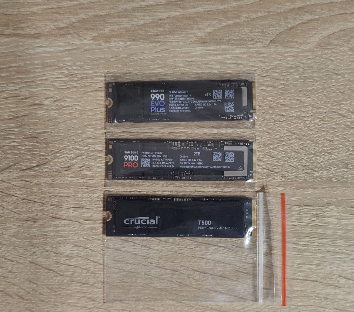 Samsung 990 Evo Plus 4TB / Noi / New/ Nou, Fara cutie, Новый без Короб
