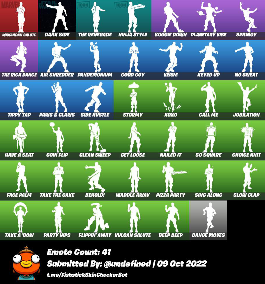 Cont Fortnite 37 skins