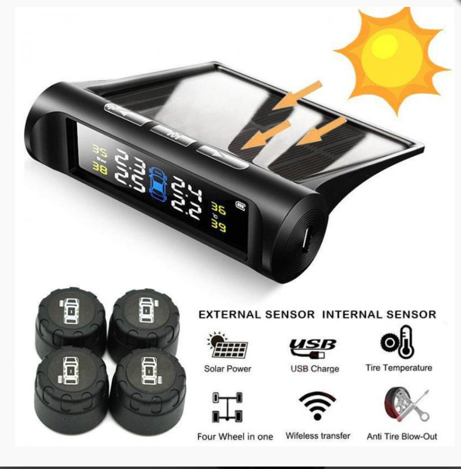 система контроля давления в шинах tpms+solar