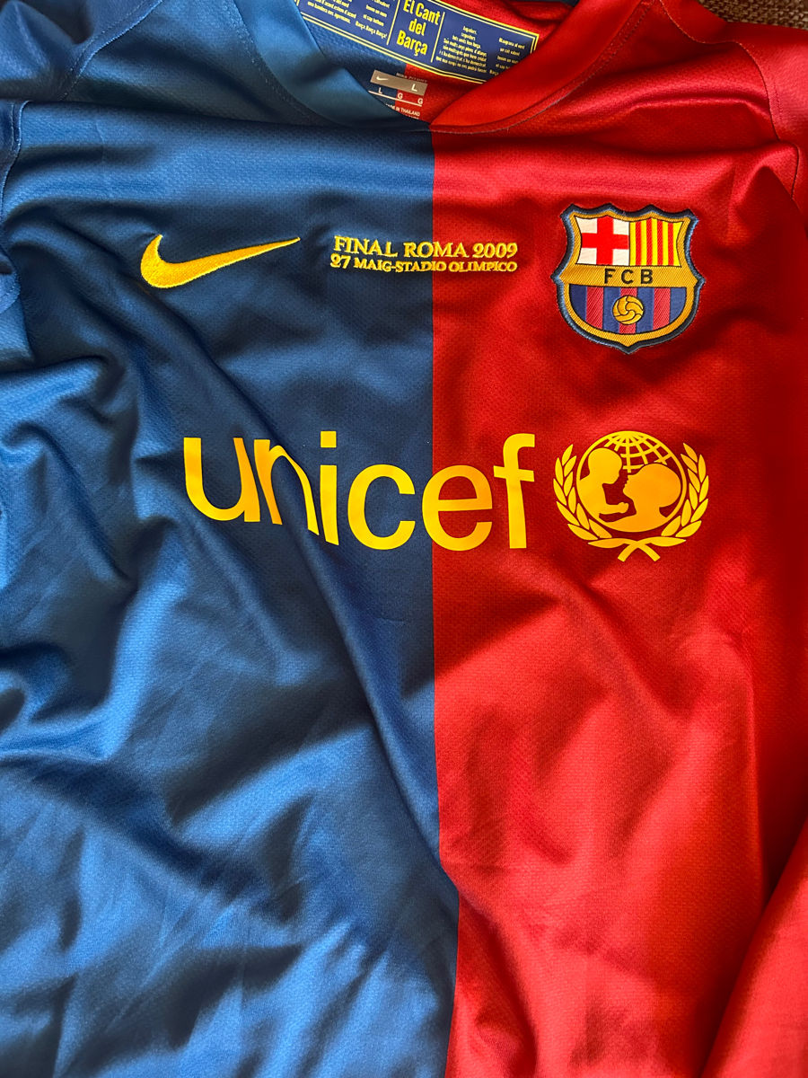 Tricou Barcelona finala ucl 2008/2009