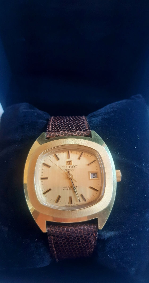 Tissot Seastar Automatic, TV-Screen, 1970, Aur