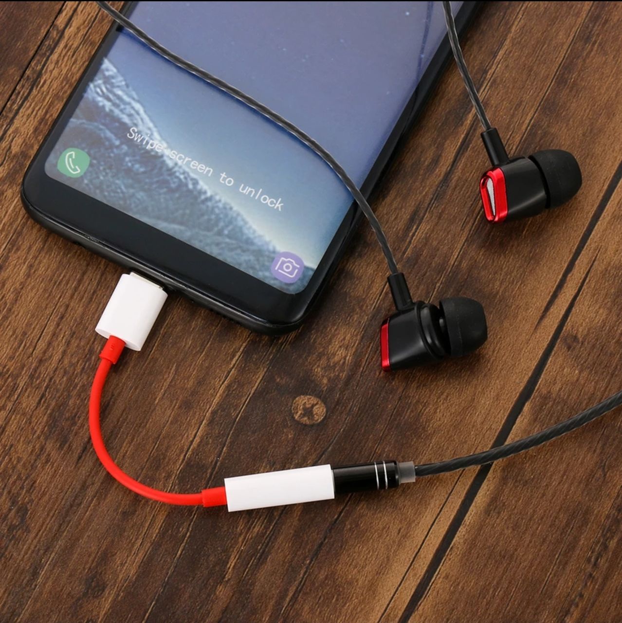 Переходник для наушников USB Type C - 3.5 мм