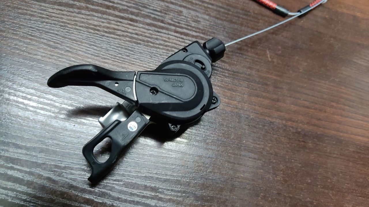 Монетка shimano slx sl-m670-b